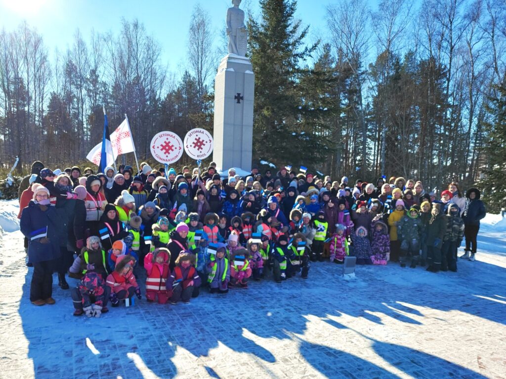 Värskas tähistati Eesti Vabariigi 108. aastapäeva piduliku ...